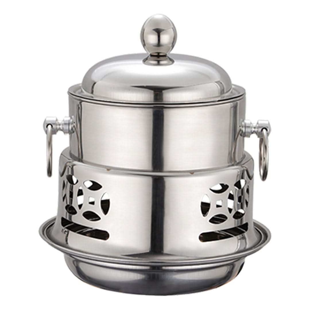 Soga Soga Stainless Steel Mini Asian Buffet Hot Pot Single Person Shabu ...