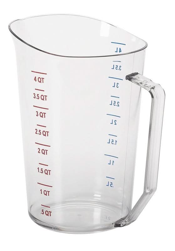 CAMBRO Measuring Jug 4 Litre - Clear | Hospitality Connect