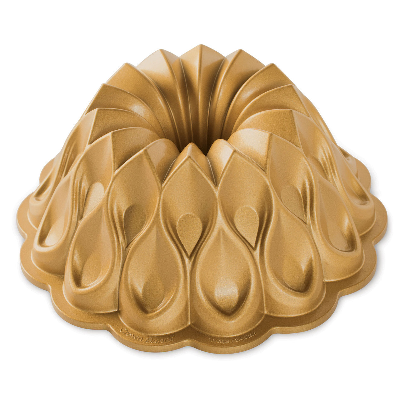 Nordic Ware USA Crown Bundt Pan, 25.5 x 25.5 x 10cm - Cast Aluminium