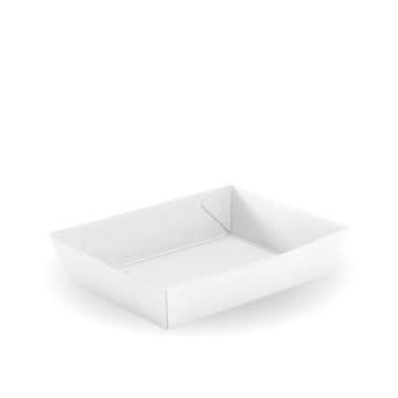 Biopak Biopak Bioboard White Tray #2 250 Units | Hospitality Connect