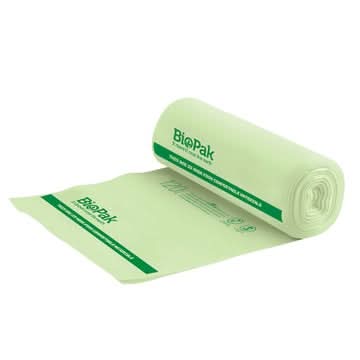 Biopak Biopak 120L Bioplastic Bag 140 Units | Hospitality Connect